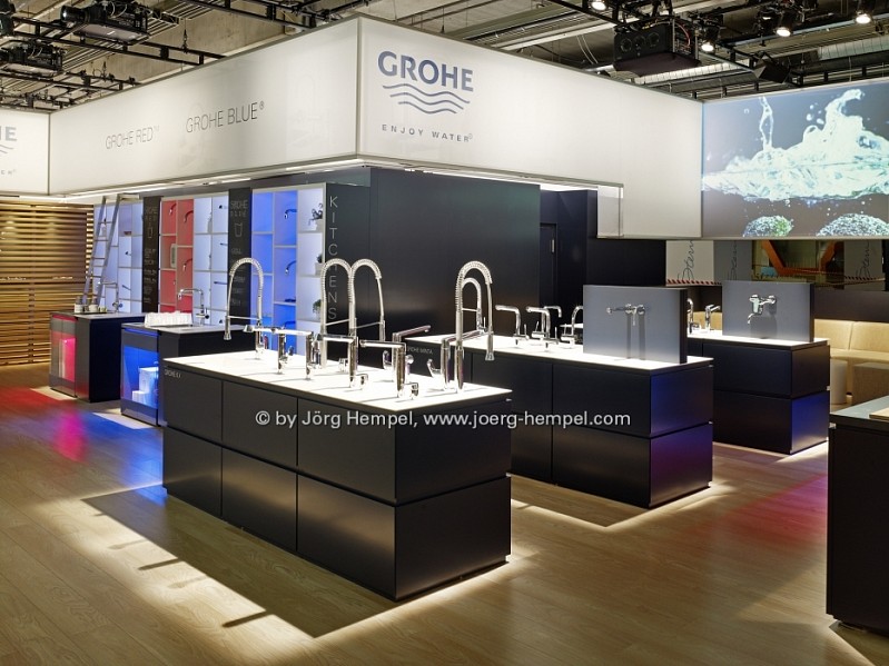 Messestand Grohe, ISH Frankfurt, Frankfurt am Main :: Jörg Hempel ...